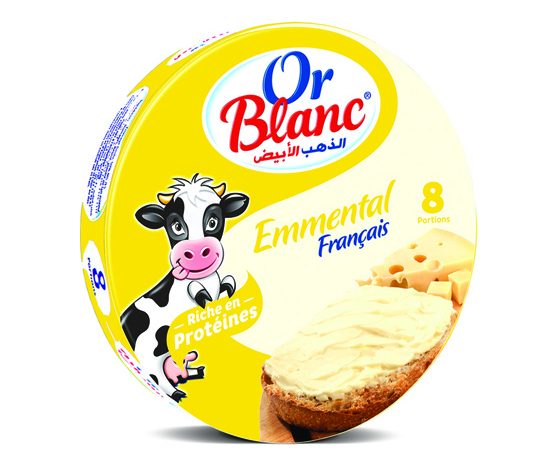 Fromage fondu à l’emmental 8 portions – OR BLANC - Savey